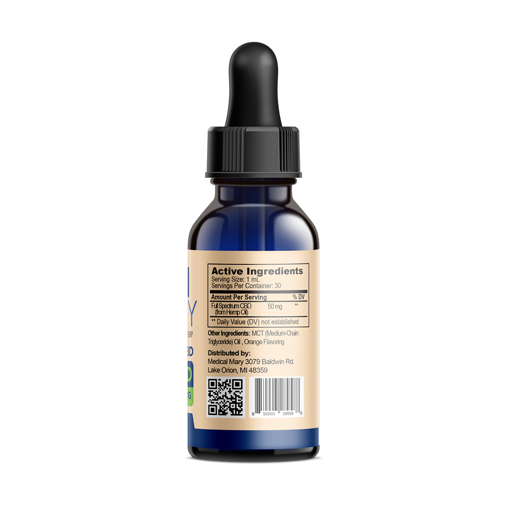 Full Spectrum 1500 MG CBD Oil - Sara Benjamin